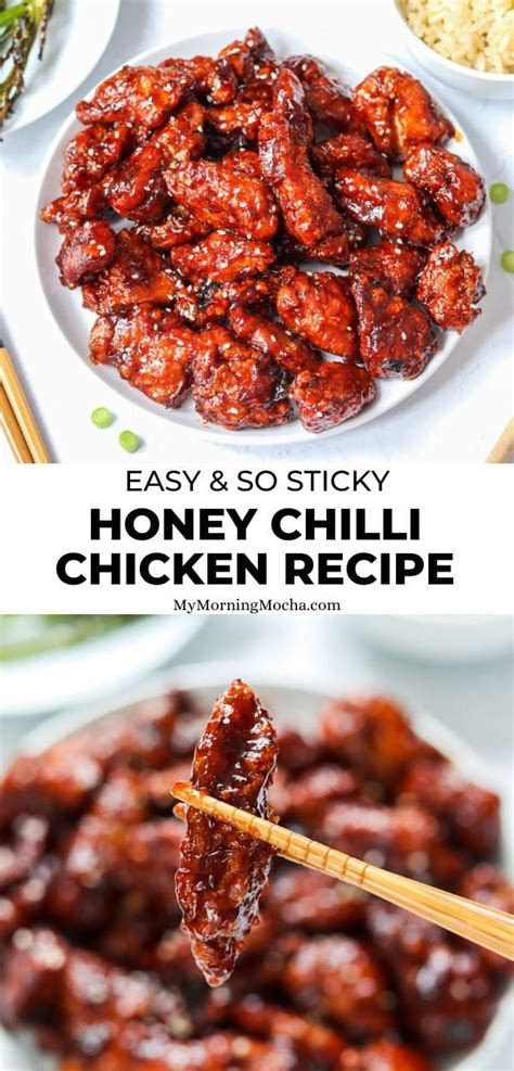 Honey Chilli Chicken Fakeaway Recipe Recipe In 2024 Honey Chicken
