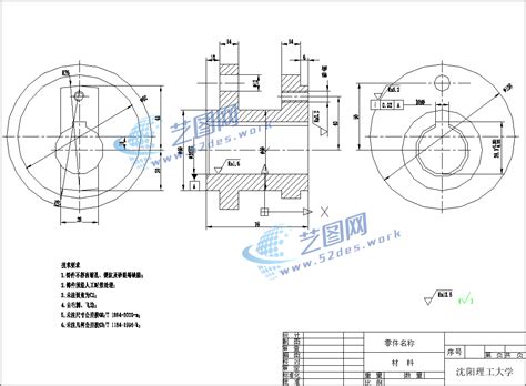 偏心盘钻m8螺纹孔机械夹具设计工装工艺工序说明书cad图纸c22166 艺图网
