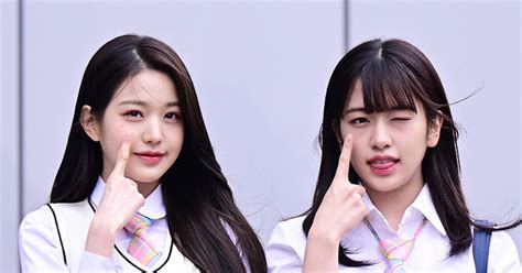아이브 장원영 안유진 치마 사수하며 포인트 안무 포토엔hd