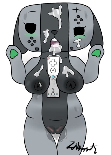 Rule 34 2016 Animate Inanimate Blush Breasts Canine Controller Cum