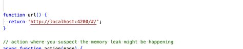 how to go back to home using while loop · issue 53 · facebook memlab
