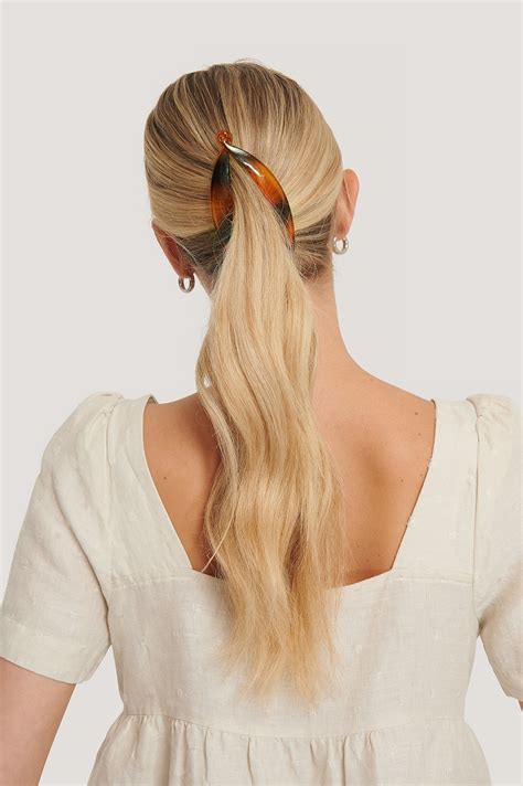 Banana Hair Clip Brown Na Kd