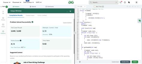 Gfg160 Geekstreak2025 Dsa Cpp Codingchallenge Consistency