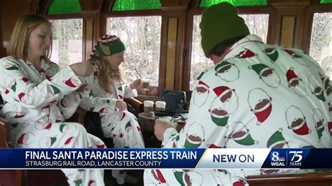 Strasburg Rail Road Christmas Train Takes Its Last Ride
