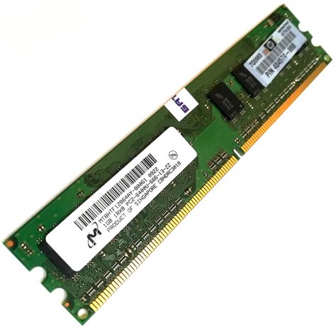 Оперативная память Micron Ddr2 1gb 800mhz Pc2 6400u 1r8 Cl5 6