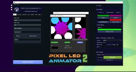 Pixel LED Animator Create Pixel LED Effects Easily LedEdit Effects Animations