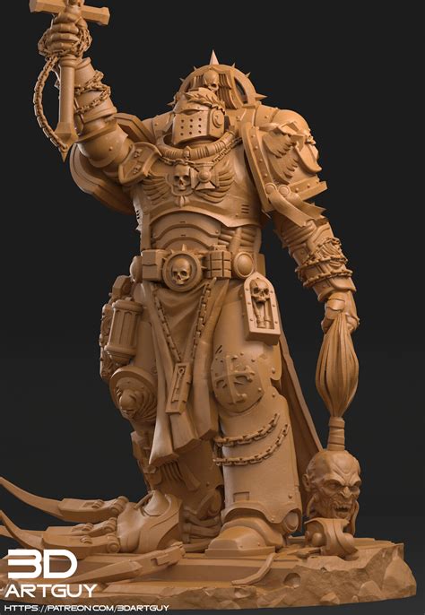 Crusader Miniature 3dartguy