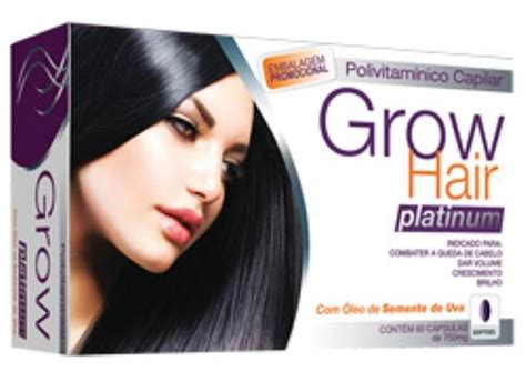 Grow Hair Polivitamínico Capilar Funciona Mesmo Faz O Cabelo Crescer