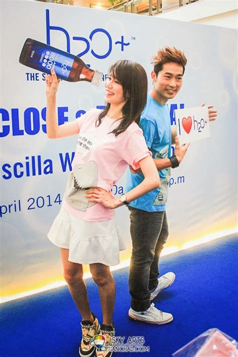 H2o Malaysia Brand Ambassador Priscilla Wong And Aric Ho Malaysias Meet And Greet Session