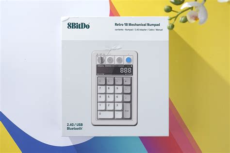 8bitdo 레트로18 블루투스 무선 넘버패드 겸 계산기 추천 후기