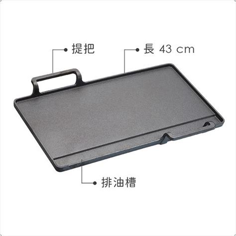 KitchenCraft 鑄鐵煎烤盤 35cm 淺烤盤 PChome 24h購物