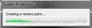 System Restore Point Create Tutorials