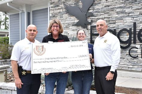 Hillsborough Sheriffs Office Raises 25k For Crisis Center Of Tampa
