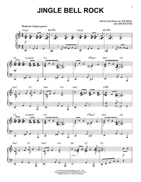 Jingle Bell Rock Jazz Version Arr Brent Edstrom By Bobby Helms