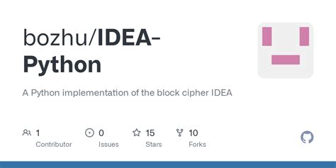 GitHub Bozhu IDEA Python A Python Implementation Of The Block Cipher
