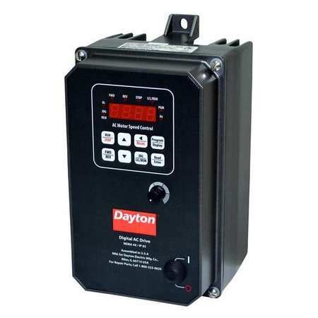 Dayton Variable Frequency Drive HP V E Zoro