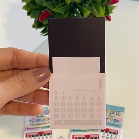 Mini Calendário Imã De Geladeira 2024 Elo7 Produtos Especiais