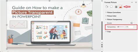 Quick Guide On How To Make A Picture Transparent In PowerPoint SlideChef