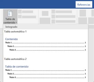 Cómo Hacer un Índice Paginado en Word