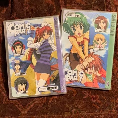 Adv Films Media Comic Party Anime Dvd Lot Volume And 2 Factory
