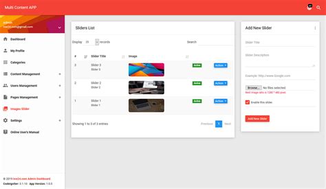 Multi Content App Viacoders Web Design Android Application