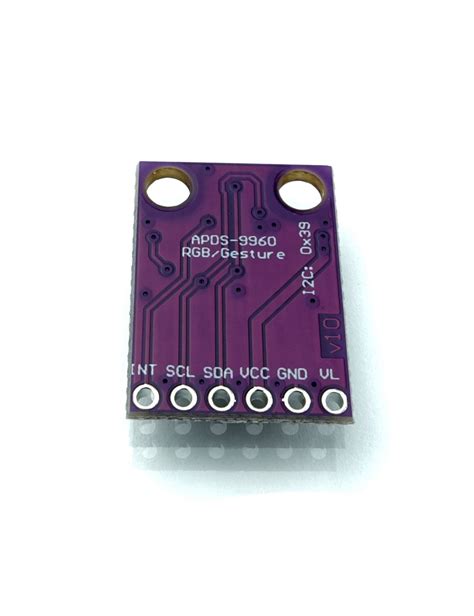Czujnik Gestów Odległości Natężenia światła Apds 9960