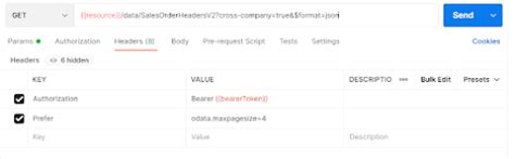 Get Nextlink For Odata From D365 Fno