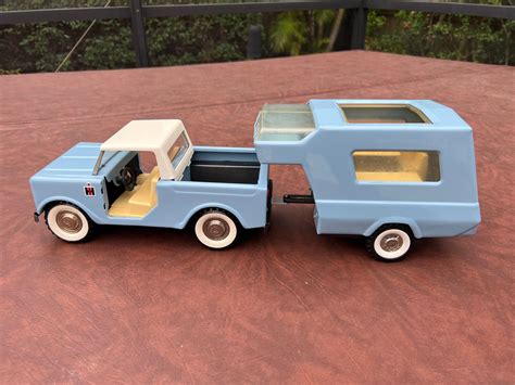 Vintage Structo Scout With Matching Camper Trailer Etsy
