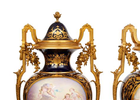 A Monumental Pair Of Late 19thearly 20th Century Sevres Style