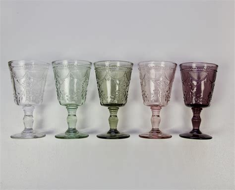 Venus Colored Goblets Table Manners Linen Rentals