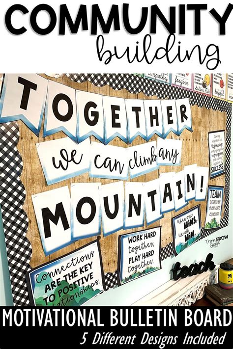 A Bulletin Board With Words And Pictures On It That Read Community