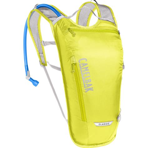 CamelBak Classic Light Rucksack + 2L Trinksystem - safety yellow/silver