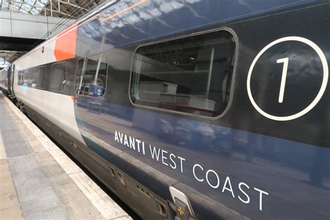 Traveling Avanti West Coast Railways Pendolino First And Standard