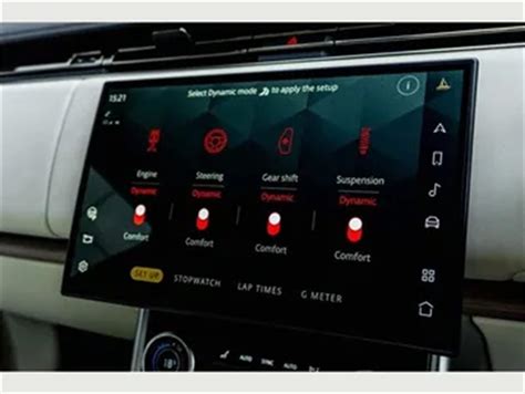 New Range Rover Sport L461 Configurable Dynamics