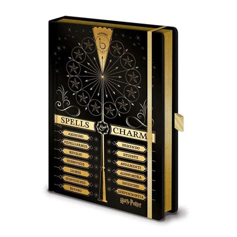 Harry Potter A5 Premium Notebook Spells And Charms Spinner Harry Harry Potter A5 Premium Notebook Spells And Charms Spinner Harry