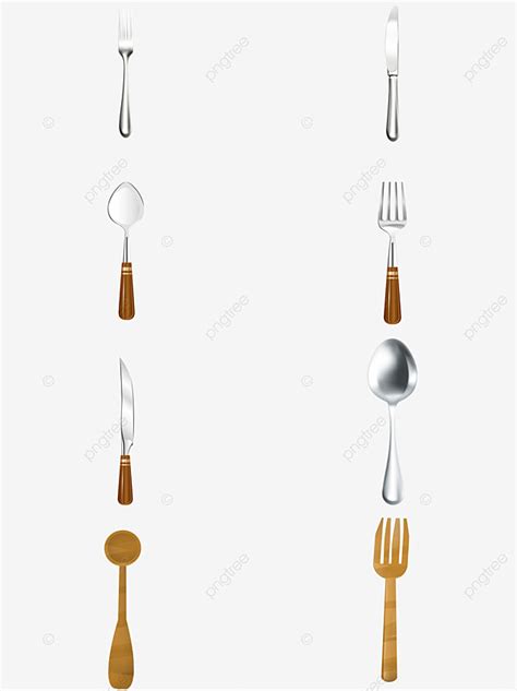 서양 음식 일러스트 나이프와 포크 벡터 재료 Eps 형식 식기 양식 Png 일러스트 및 Psd 이미지 무료 다운로드 Pngtree