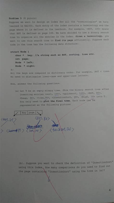 Solved Problem Points Suppose We Want To Design An Chegg