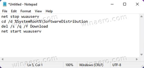 How To Delete Downloaded Pending Updates In Windows