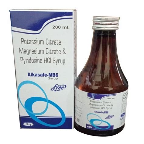 Potassium Citrate Magnesium Citrate Syrup At Rs 3925 Bottle