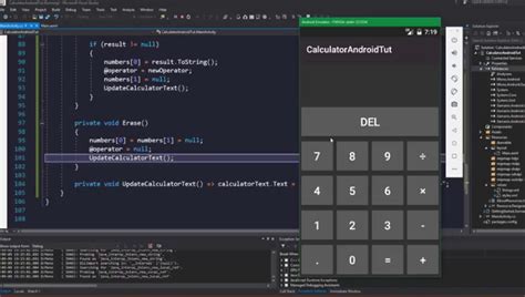 DotNet Tutorial Make A CALCULATOR App With Xamarin Android