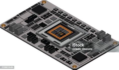 An Illustration Of The Components Of A Basic Computercomputer Technology In The Workplace