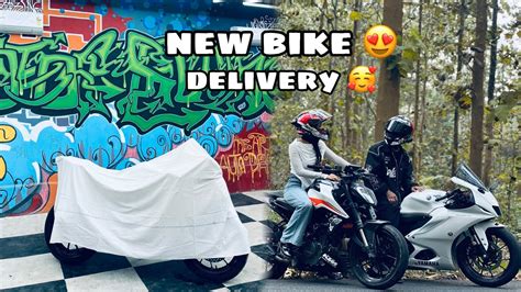 Finally New Bike Ka Delivery 😍 Le Liya Ladybiker20 Youtube
