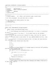 Week Coding Java Package Prg Week Codingassignment Program Prg Week