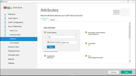 Sync From Ldap Server