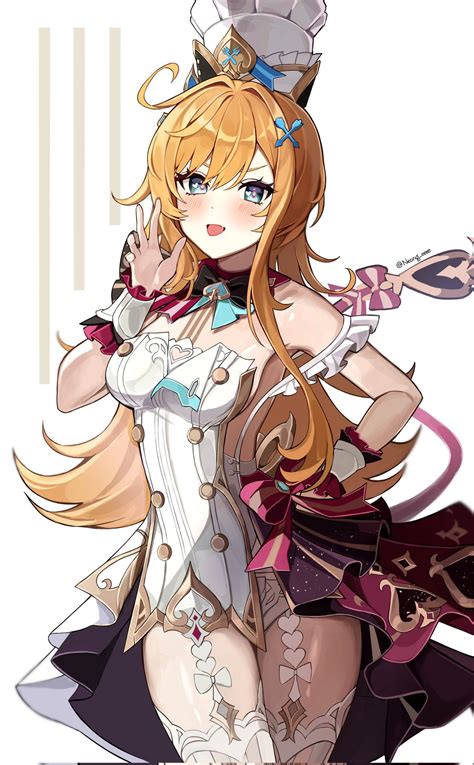 Escoffier Genshin Impact Drawn By Liverpool Danbooru