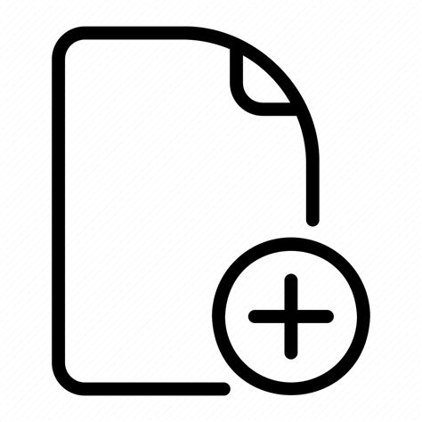 new file document add icon download on iconfinder