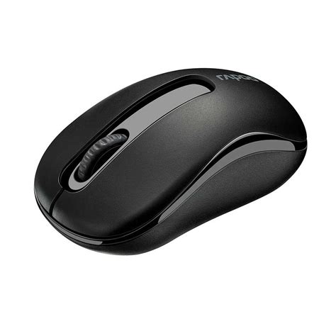 Buy Rapoo M Plus Wireless Optical Mouse Black Online AED From Bayzon