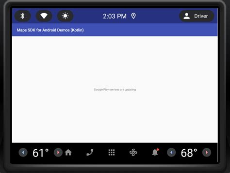 Google Maps For Android Sdk Could Not Display Mapview On Aaos Emulator