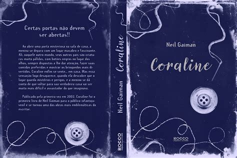 Capa De Livro Coraline Em Cianotipia Digital Behance