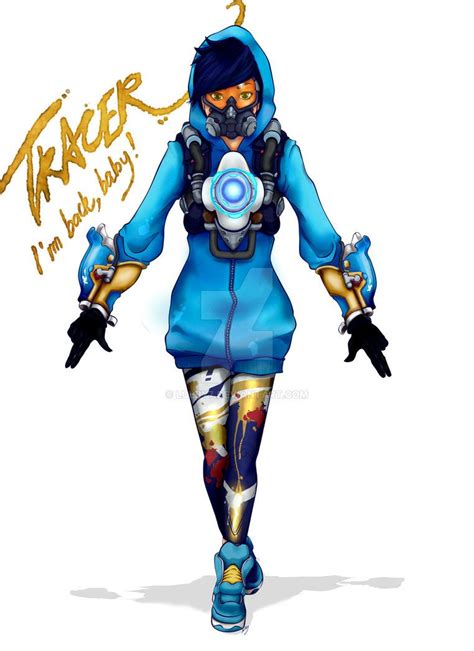 Tracer Graffiti By Lulby7 Overwatch Drawings Overwatch Tracer